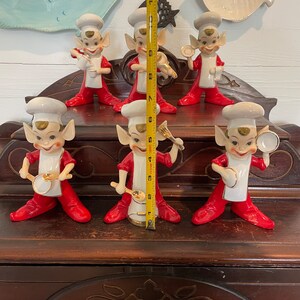 Kitchen Pixie Elf Figurines - Made in Japan - Etsy