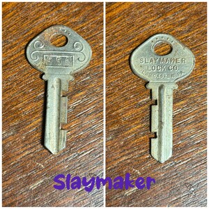 Vintage Keys - Ford, Chicago Lock, Yale, Slaymaker - Etsy
