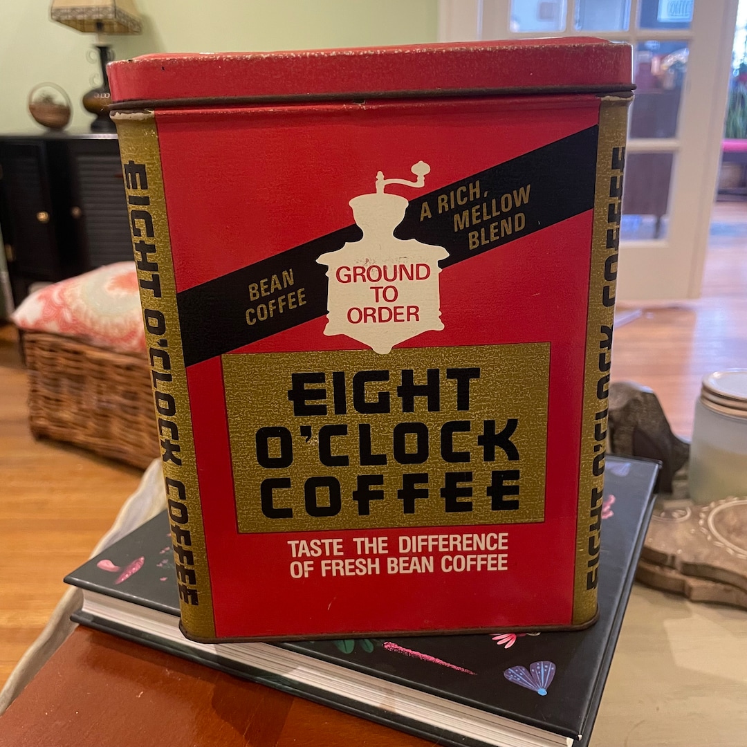 Eight O’clock Coffee Tin - Large - Etsy
