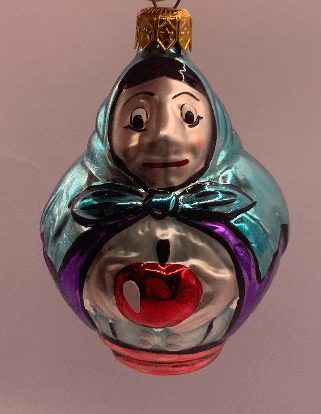 Calik’s Artistry “evil Queen” Glass Christmas Tree Ornament - Poland - Etsy