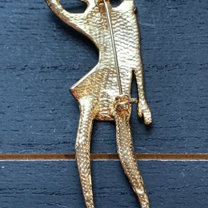 Adorable Vintage Flapper Pin - Etsy
