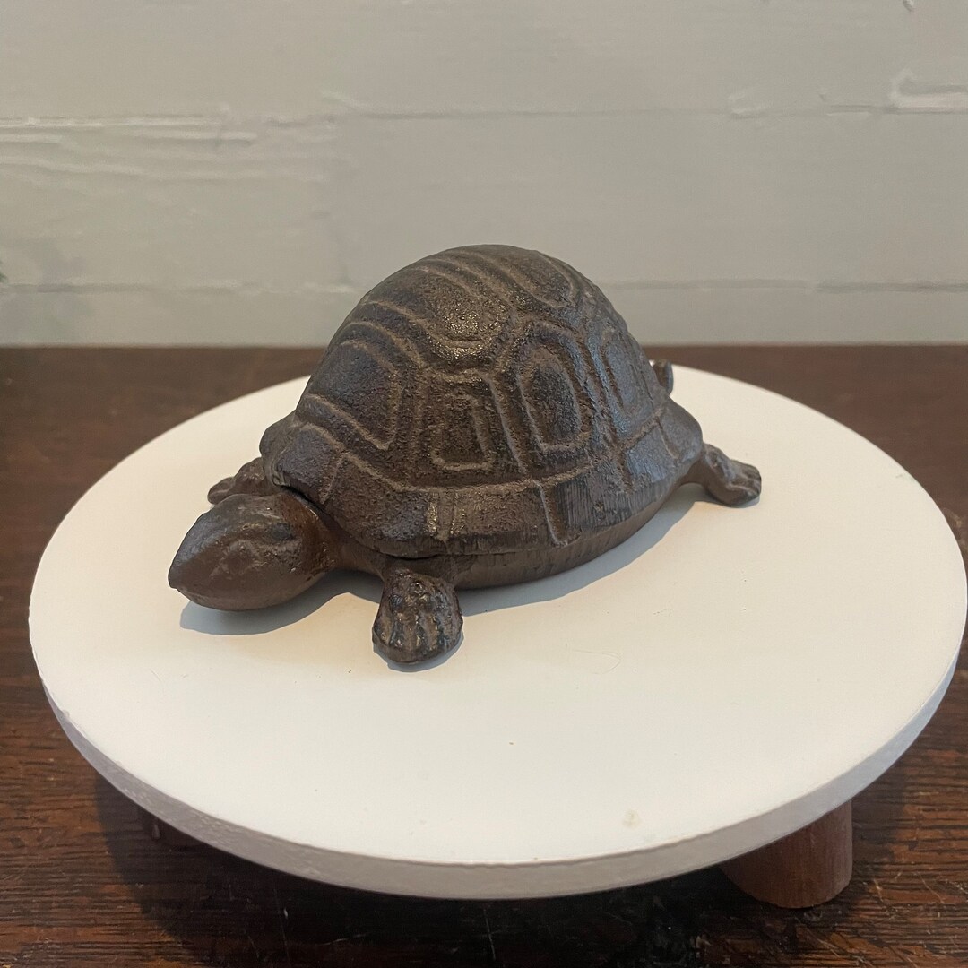 Cast Iron Tortoise Dish - Etsy