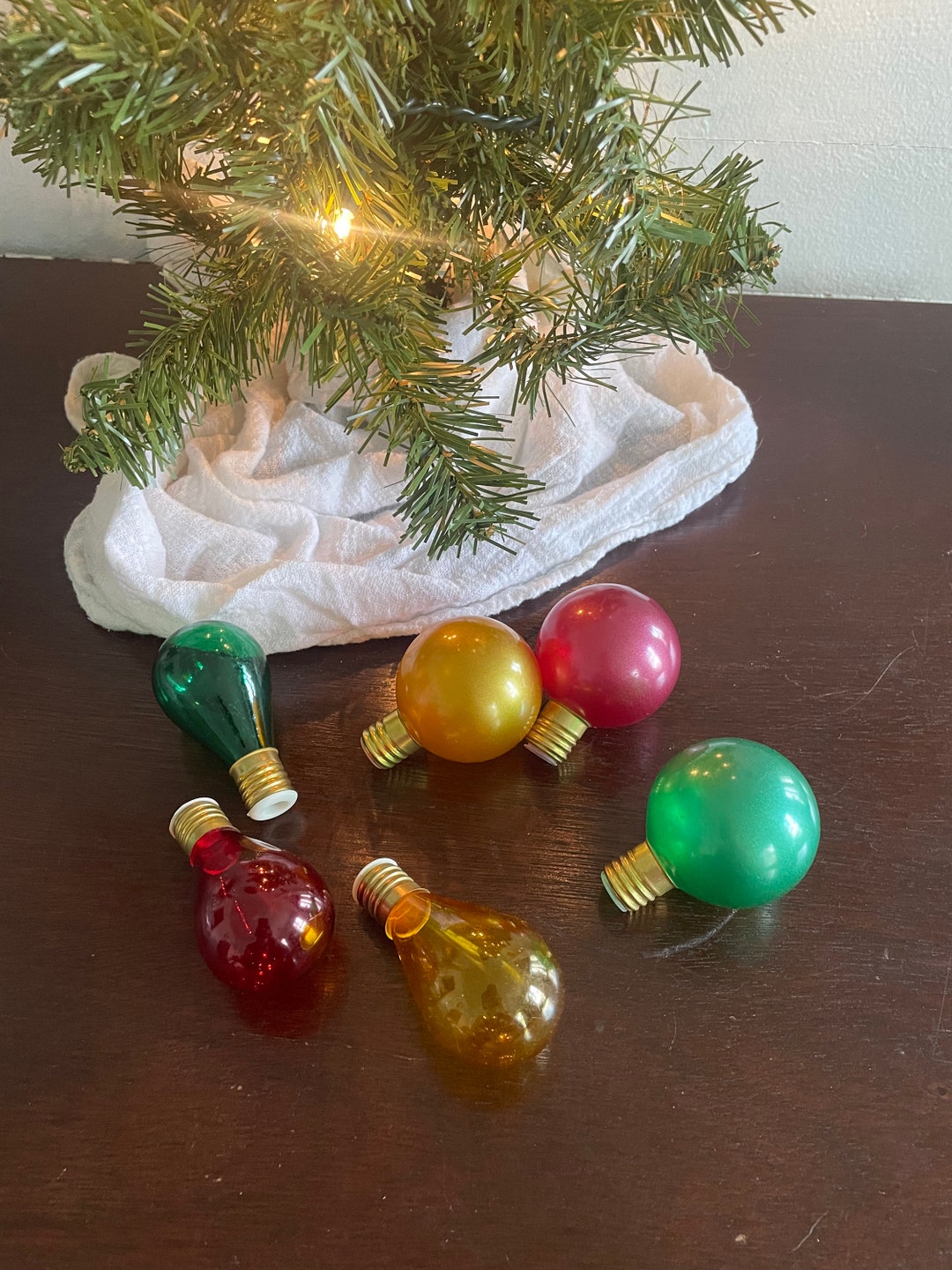 Glass Bulb Covers - Vintage String Light Caps/covers - Etsy