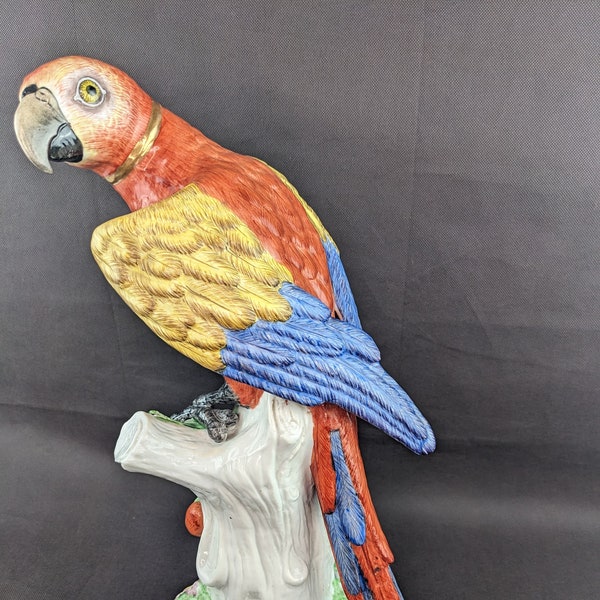 Porcelain Parrot Antique - Etsy
