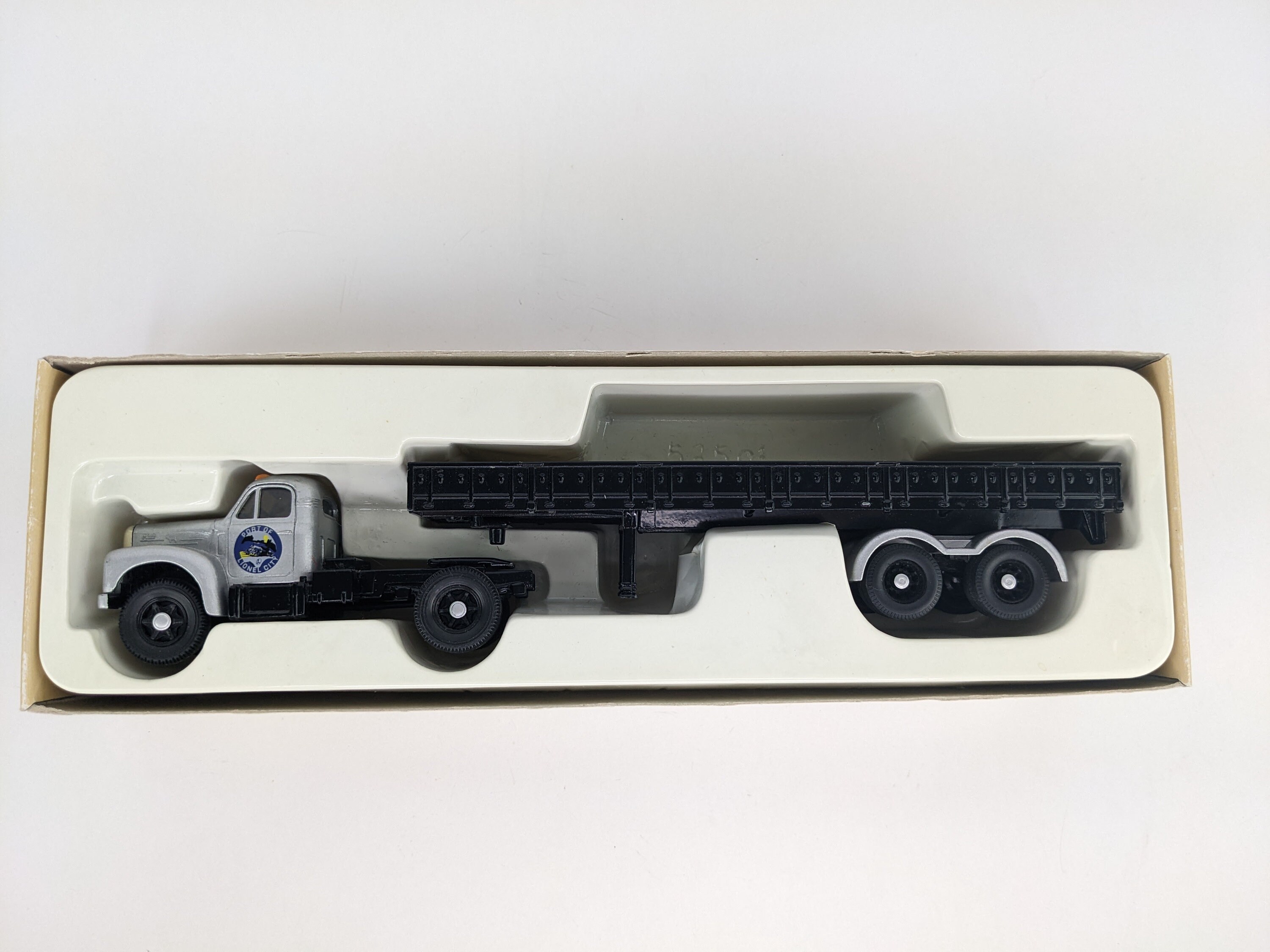 CORGI Classics 1997 Port of Lionel City Mack B Semi Freight Truck Black ...