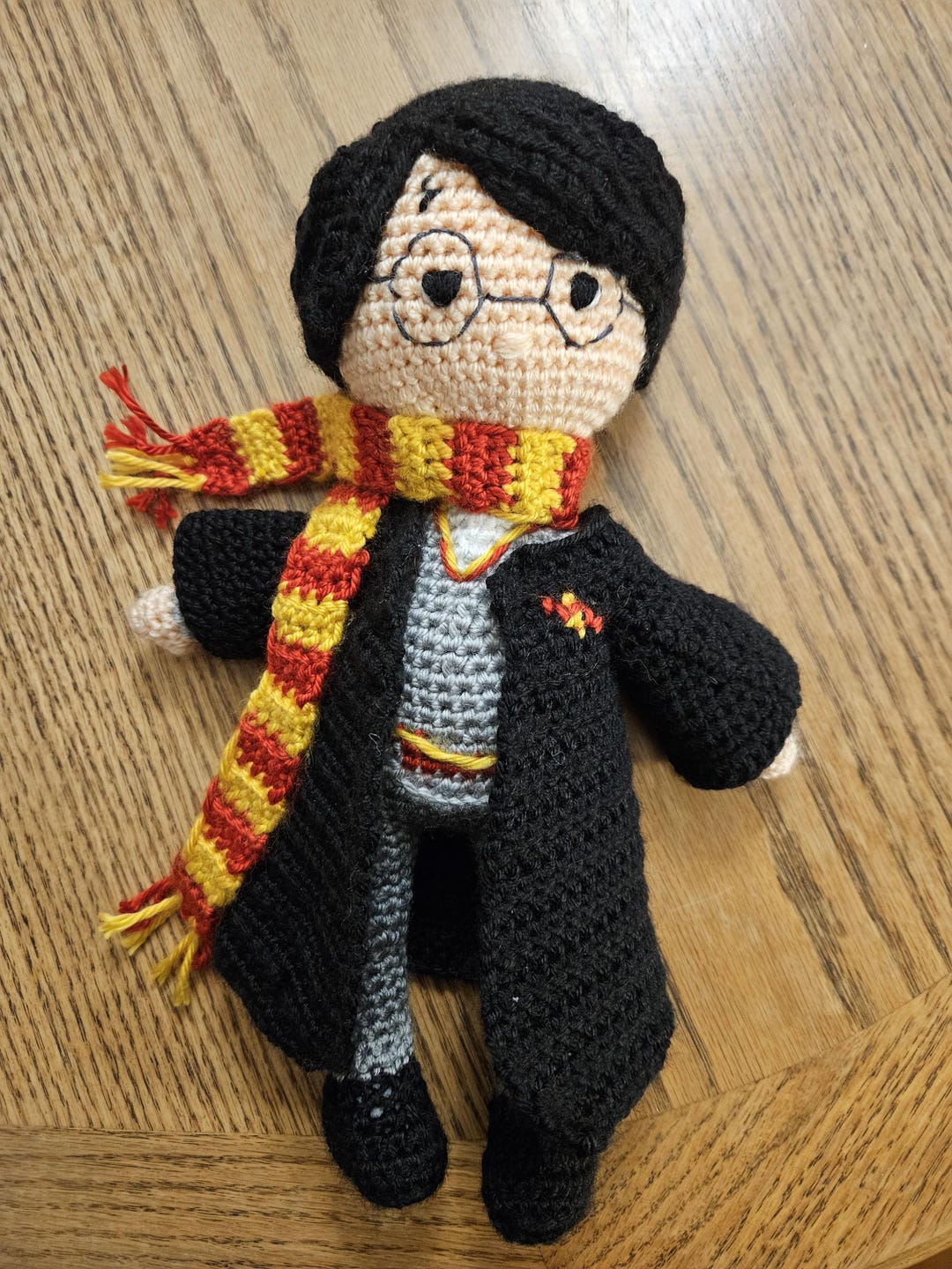 Crocheted Wizard Boy Amigurumi Doll - Etsy