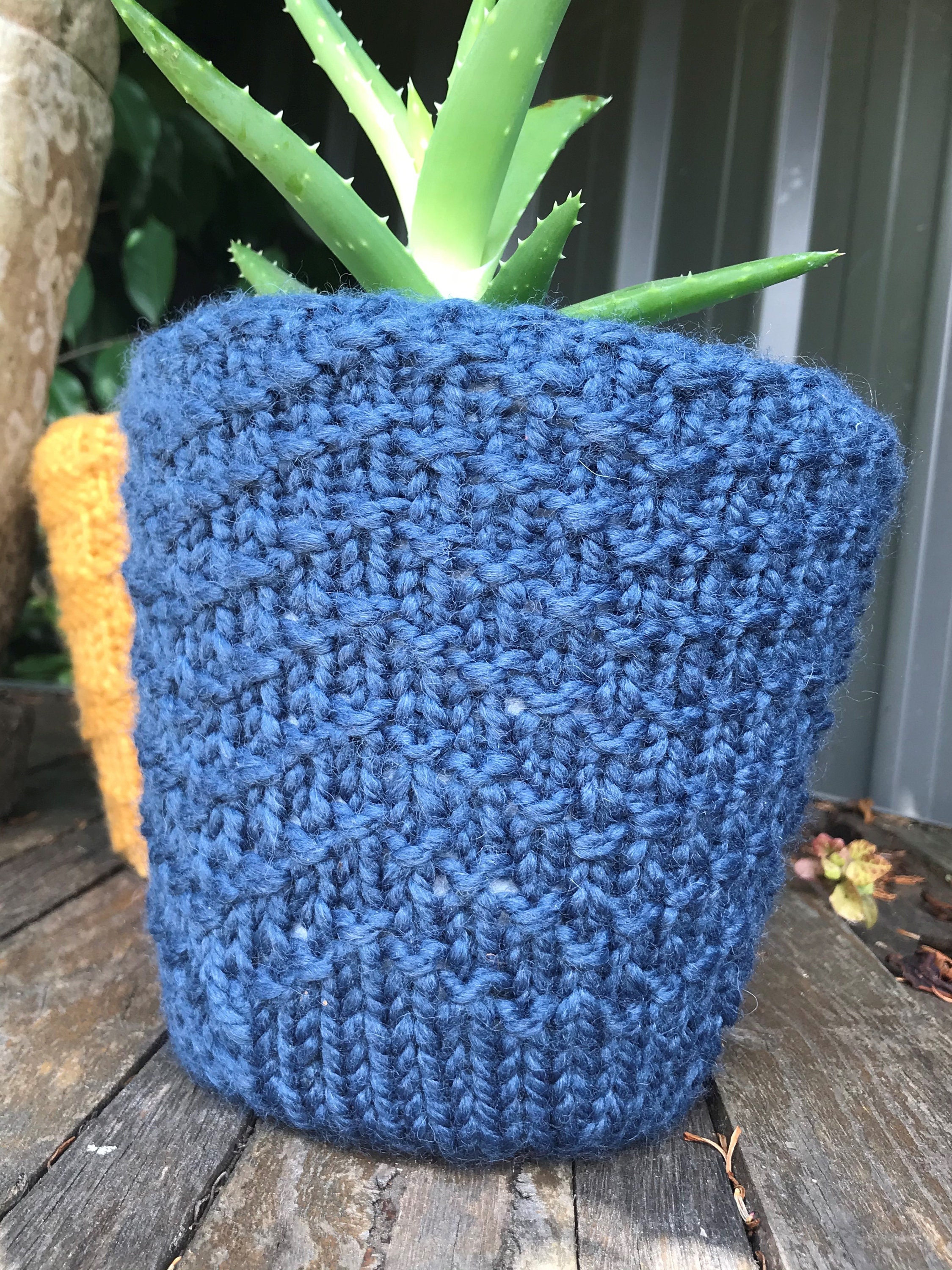 Gi Pot Plant Cosy Knitting Pattern PDF - Etsy