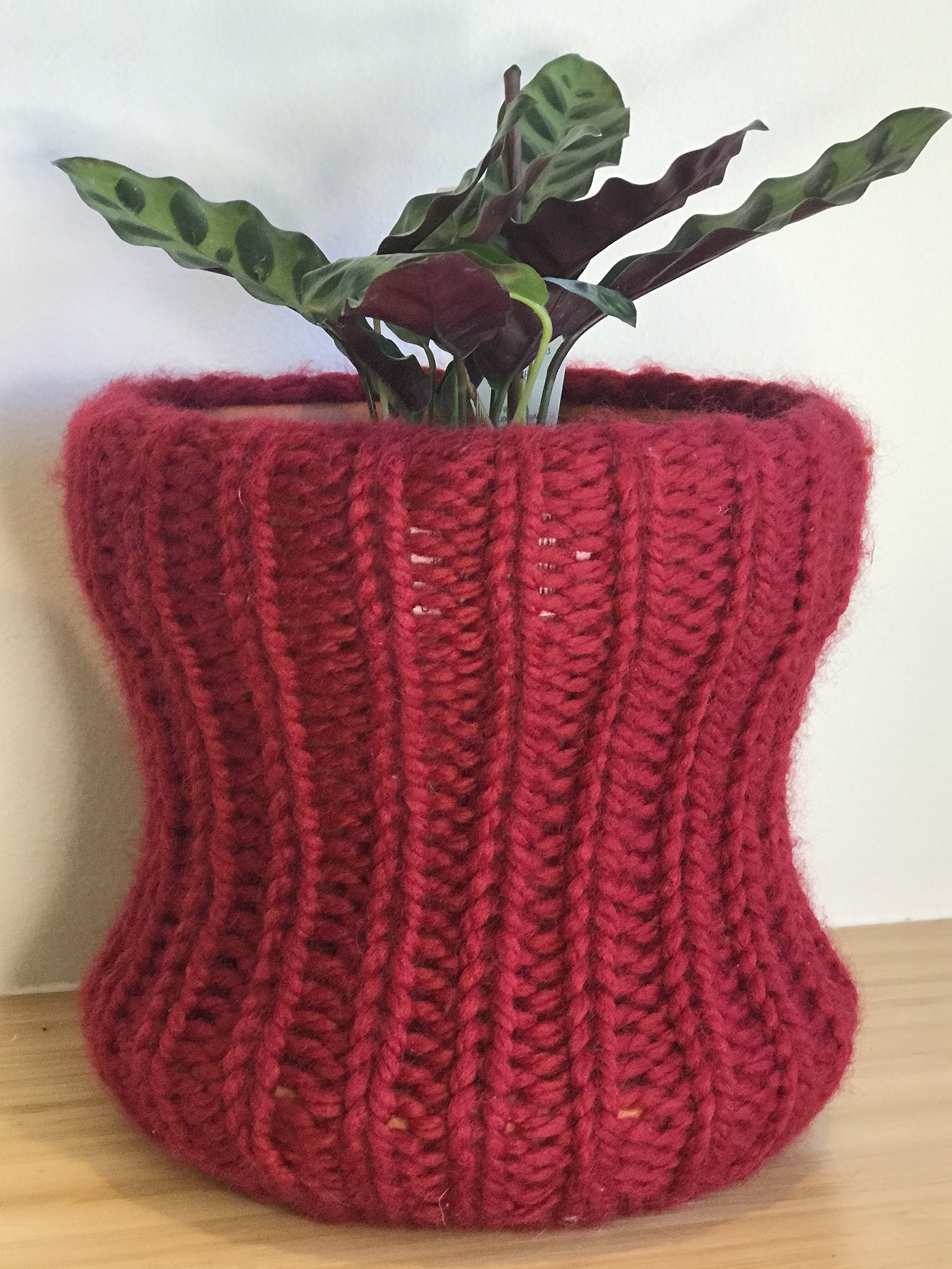 Ma-ti Plant Pot Cosy Knitting Pattern PDF - Etsy