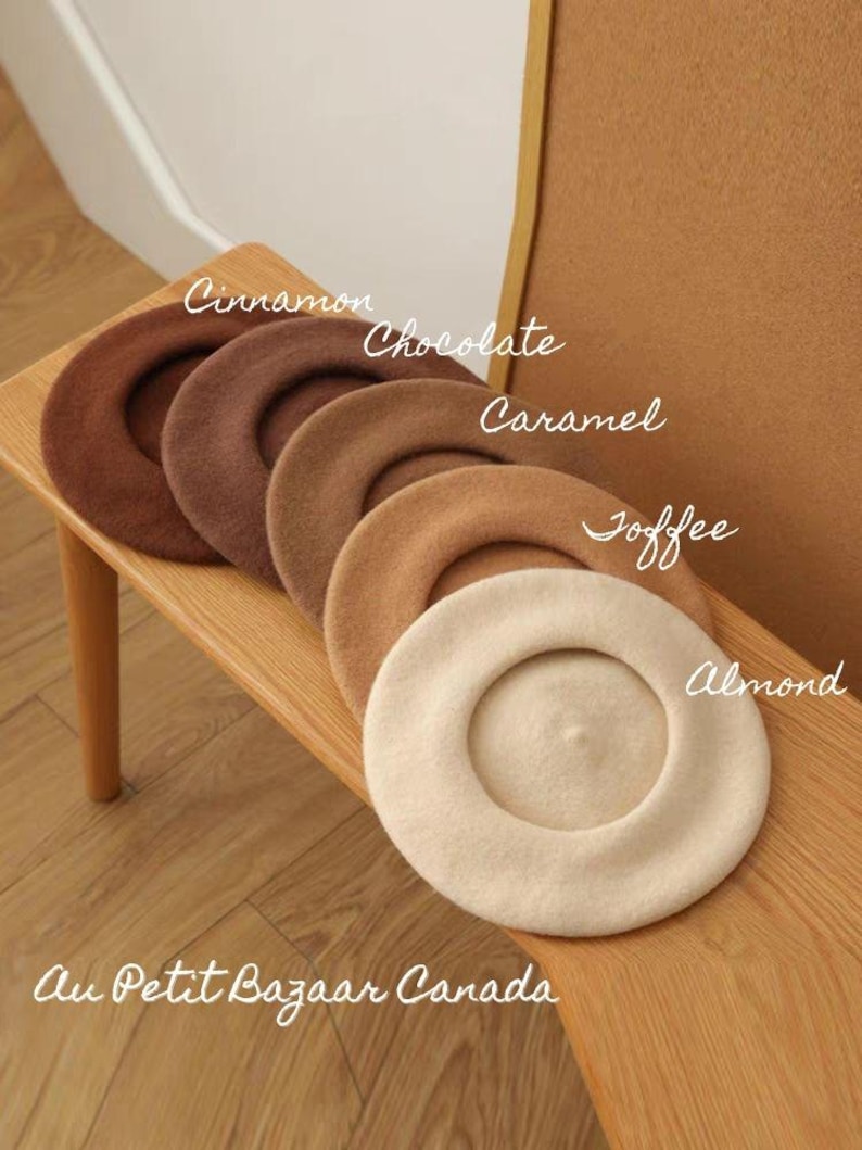 Toddler/kids French Beret Hat Solid Warm Beanir Fall Winter for Girls ...