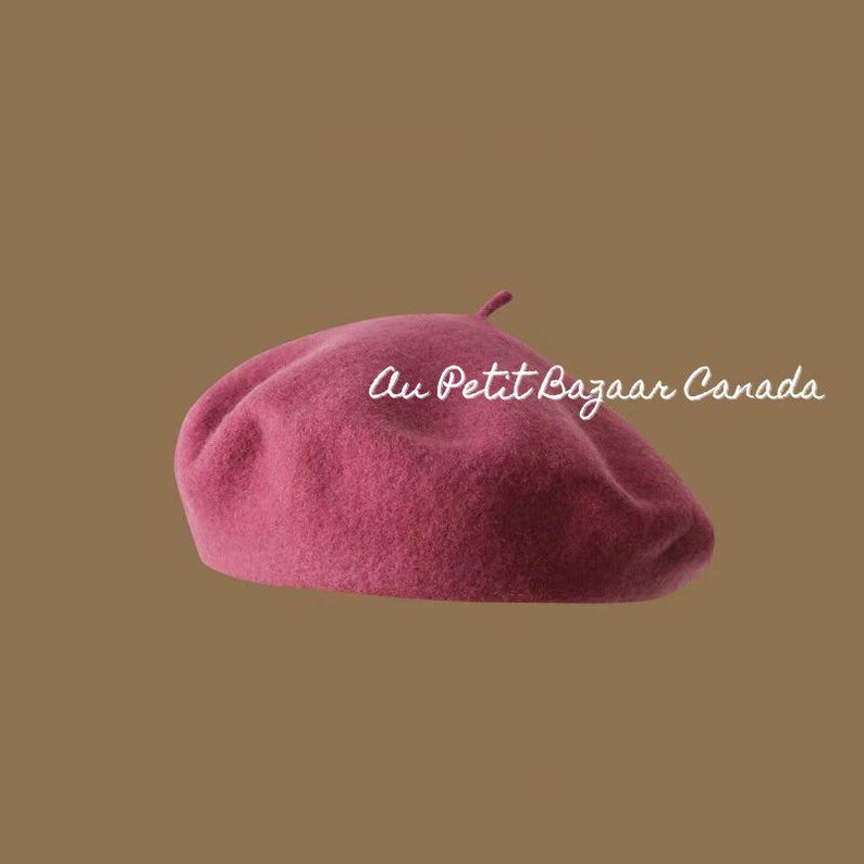 Toddler/kids French Beret Hat Solid Warm Beanir Fall Winter for Girls ...