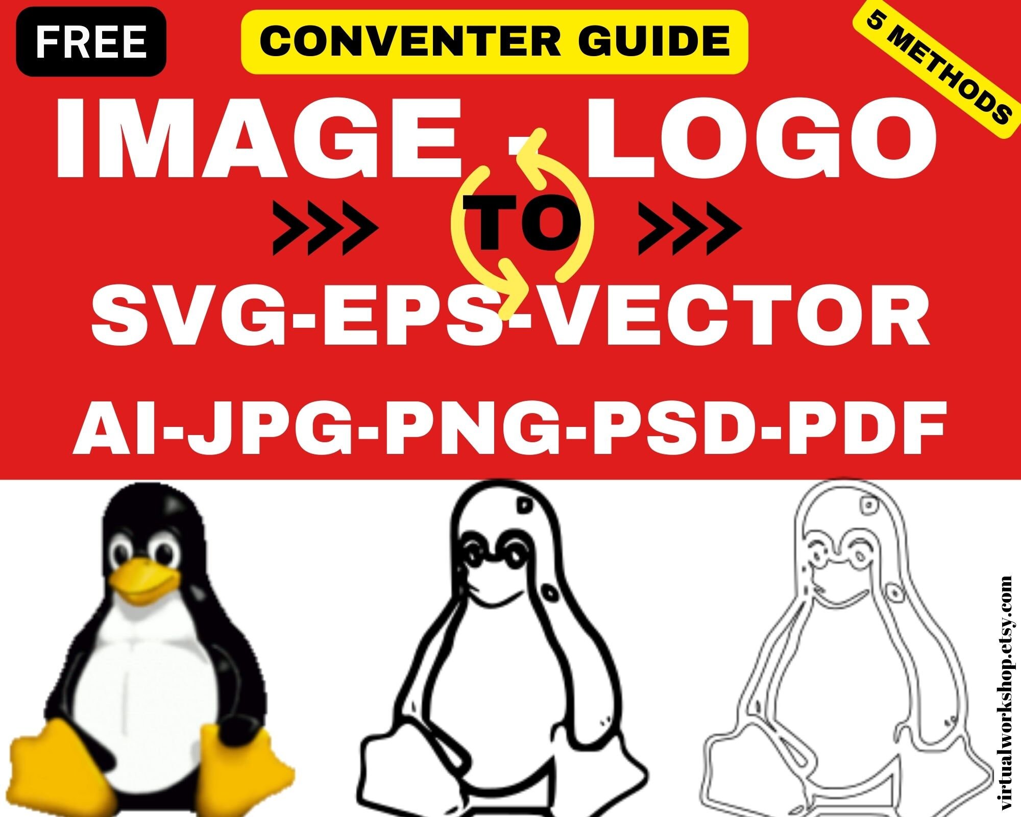 Image Converter Guide Photo to SVG Images to SVG Photo to - Etsy