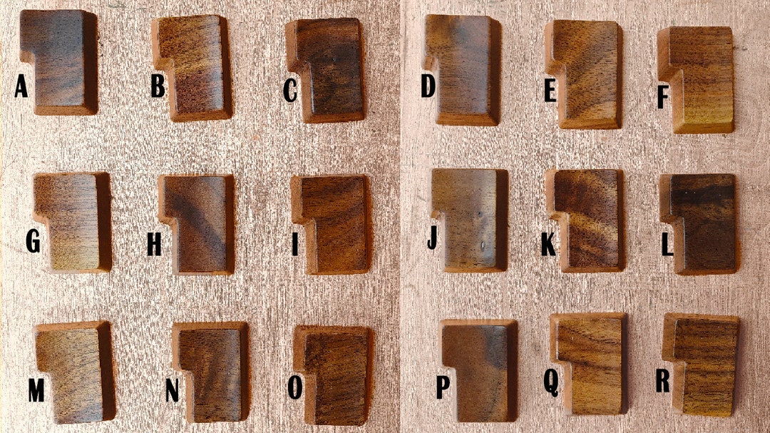 Wooden Keycaps ANSI ISO OEM Height Cherrymx Stem Strange Grains - Etsy