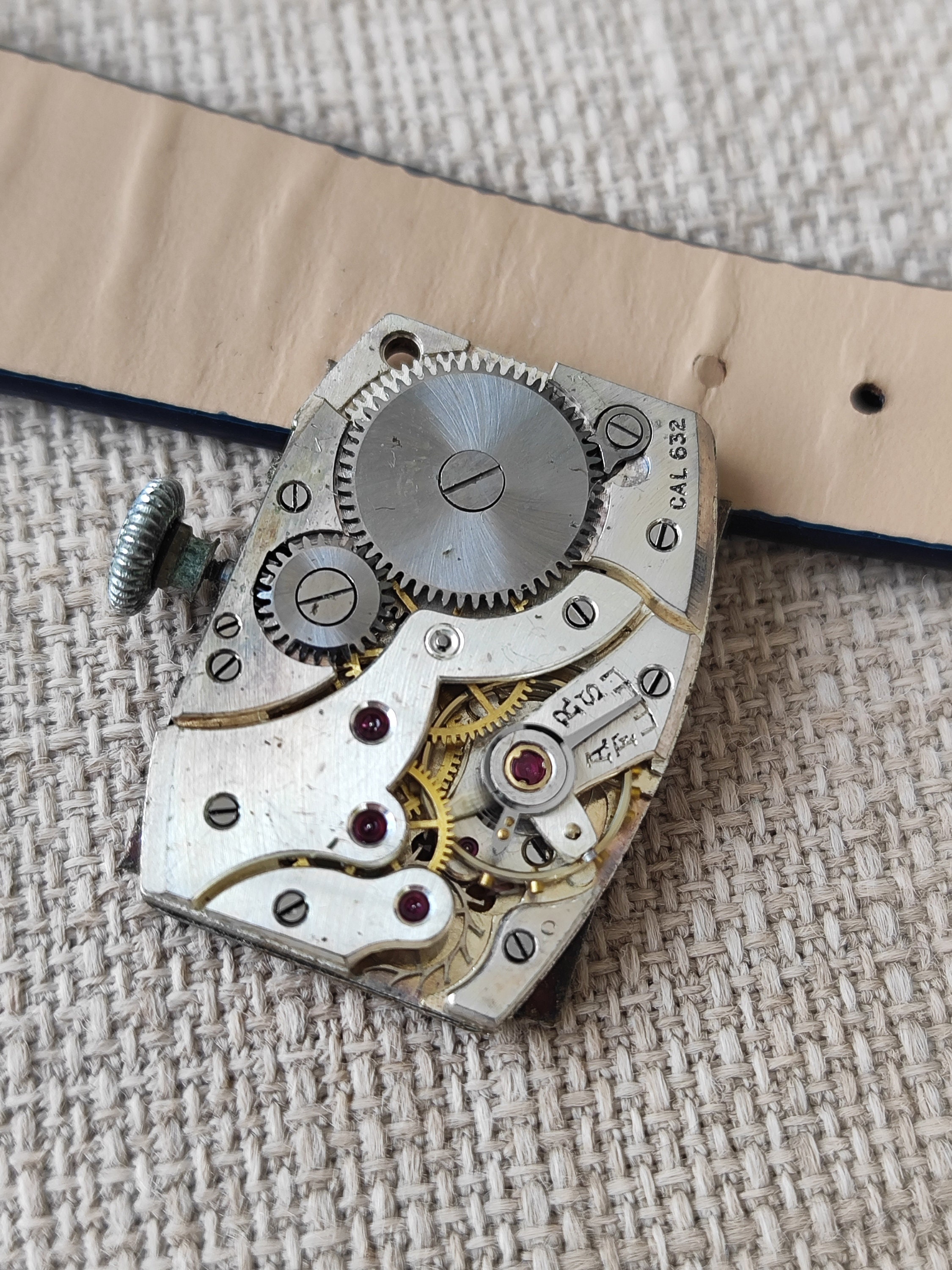 Cortebert Tank Staybrite Case Vintage Men's Watch With Original ...