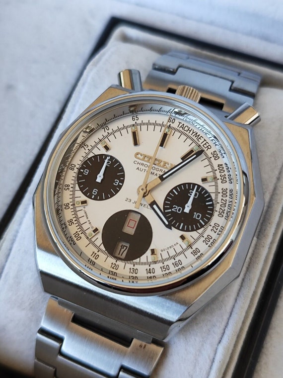 vintage citizen bullhead panda - Gem