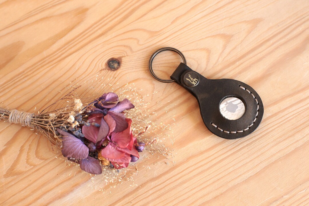 Genuine Leather Tracking Fob Device Case, Leather Tracking Device Cover ...