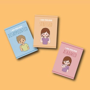 My Zones of Feelings Auslan Edition Flash Cards (printable) | Emotions ...