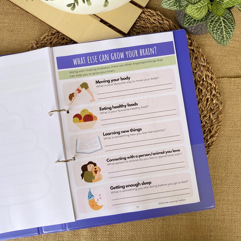 My Growth Mindset Activity Kit (printable) | Mindset Worksheets ...