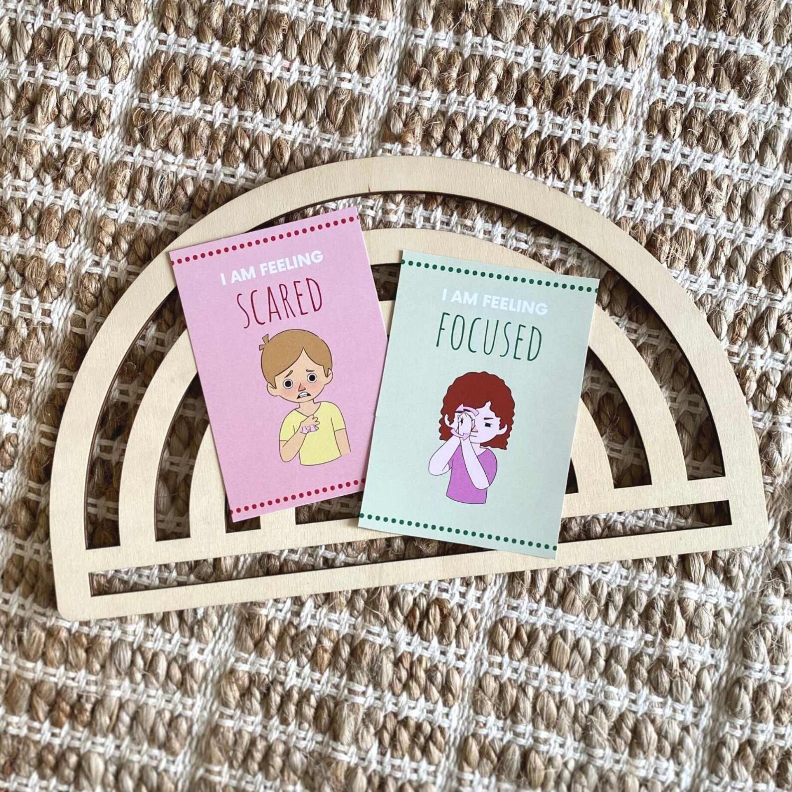 My Zones of Feelings Auslan Edition Flash Cards printable - Etsy UK