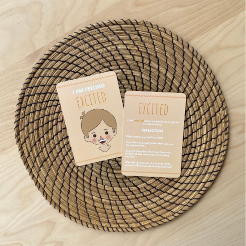 My Zones of Feelings Flash Cards | Etsy