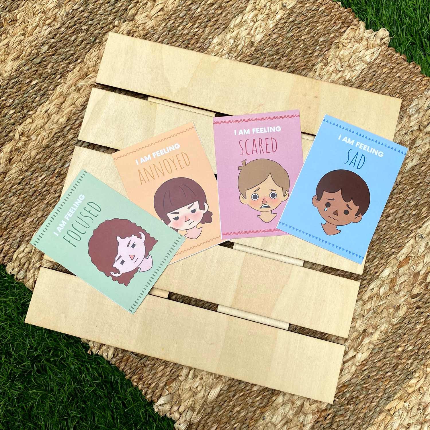 My Zones of Feelings Flash Cards printable Emotions Cards - Etsy Australia