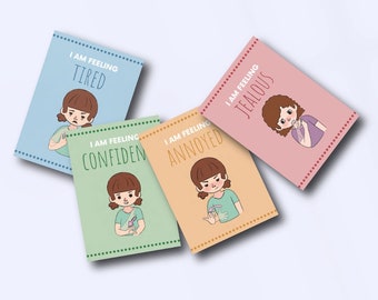 My Zones of Feelings Flash Cards Emotions Cards Zones of Regulation ...