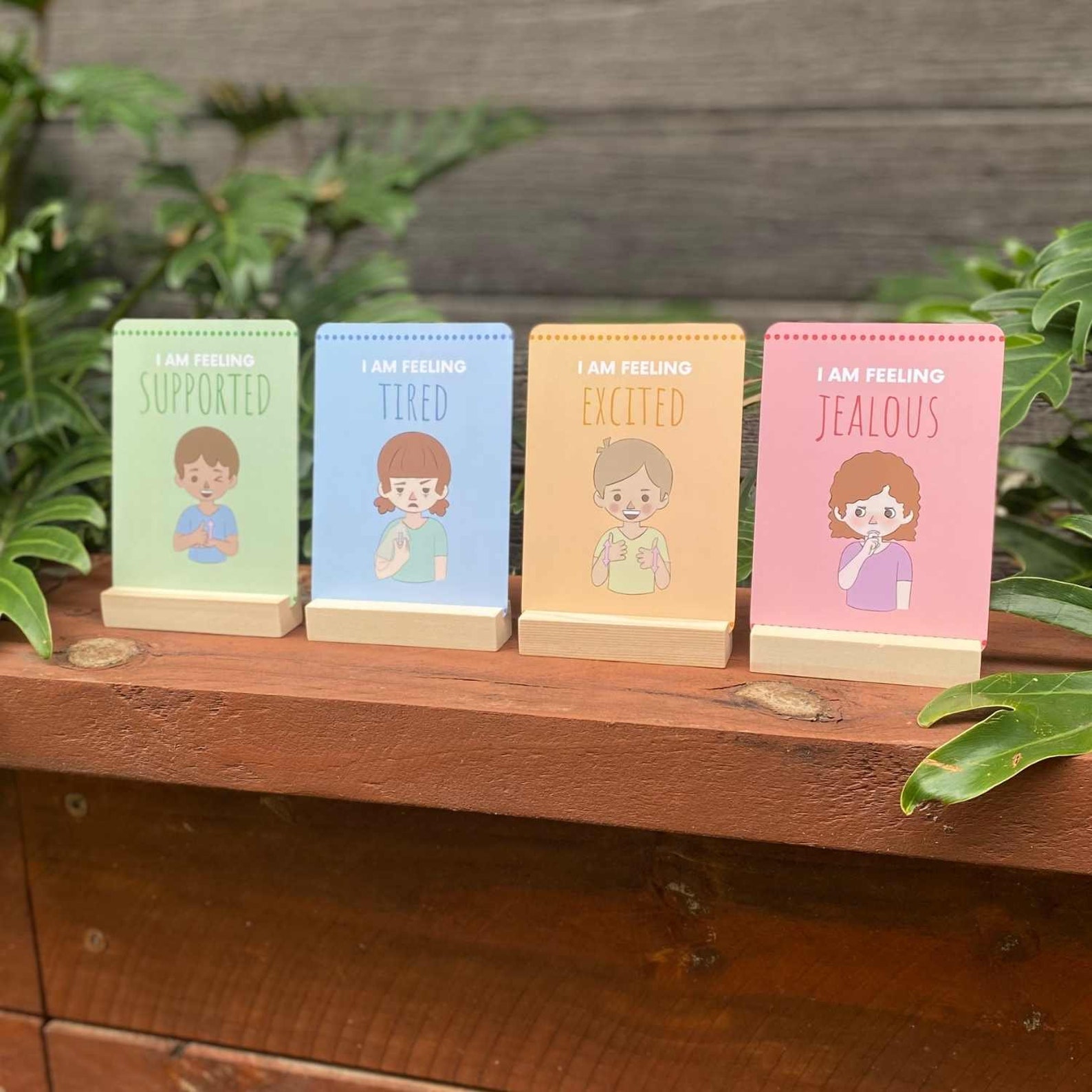 My Zones of Feelings in Auslan Edition Flash Cards Emotions - Etsy Israel