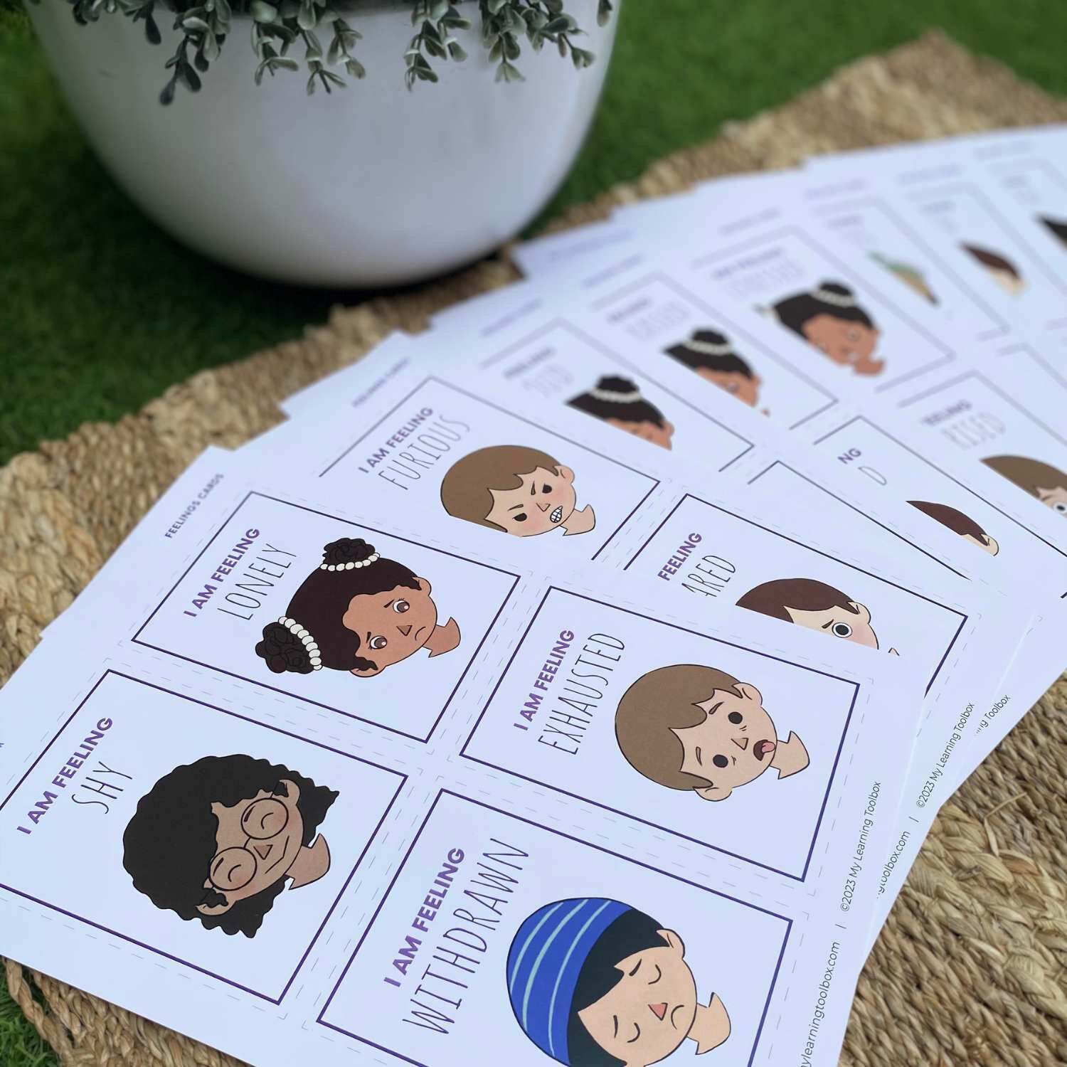 Feelings Cards printable Emotions Cards Social and - Etsy Australia