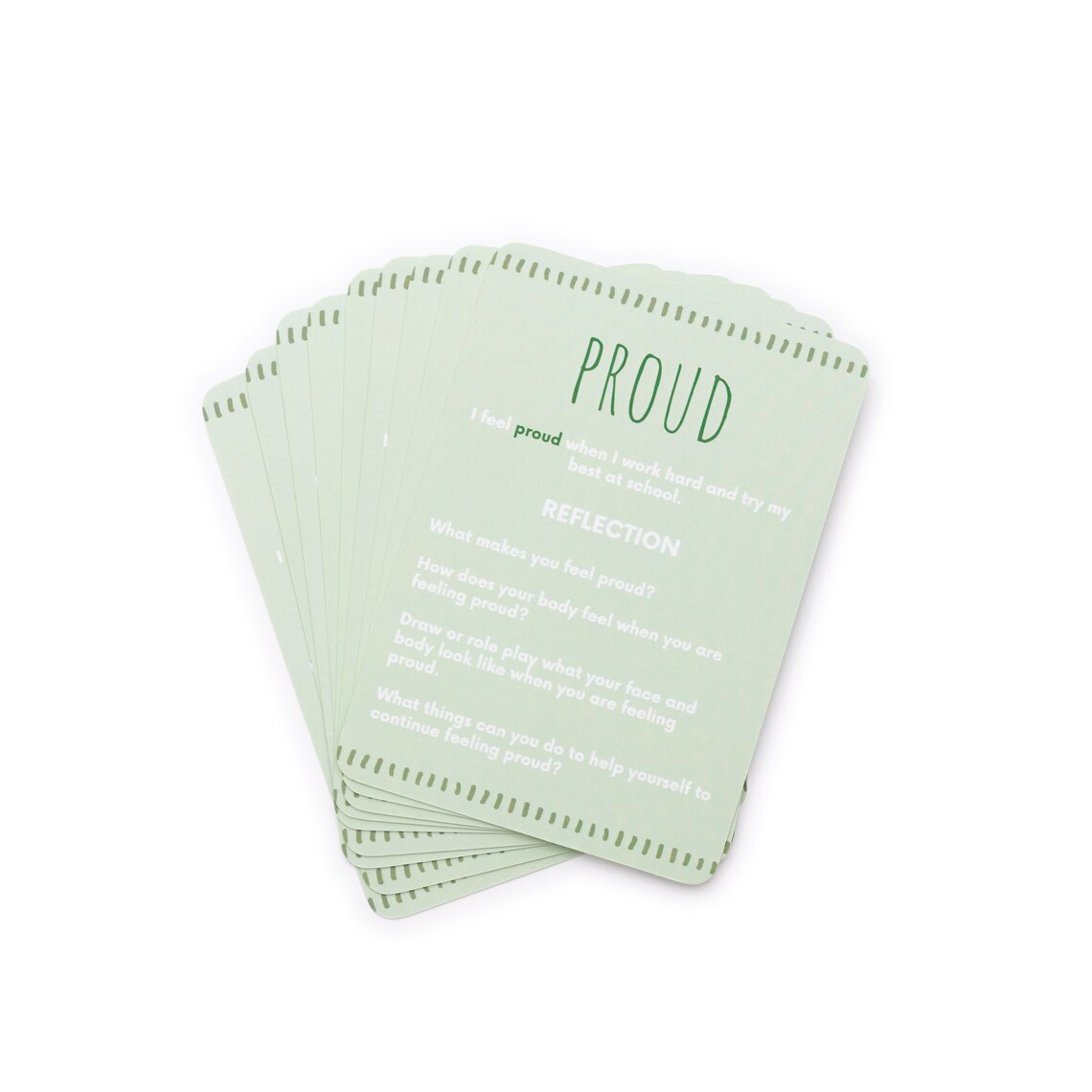 My Zones of Feelings Flash Cards Emotions Cards Zones of Regulation ...