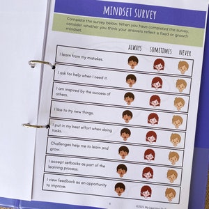 My Growth Mindset Activity Kit printable | Etsy