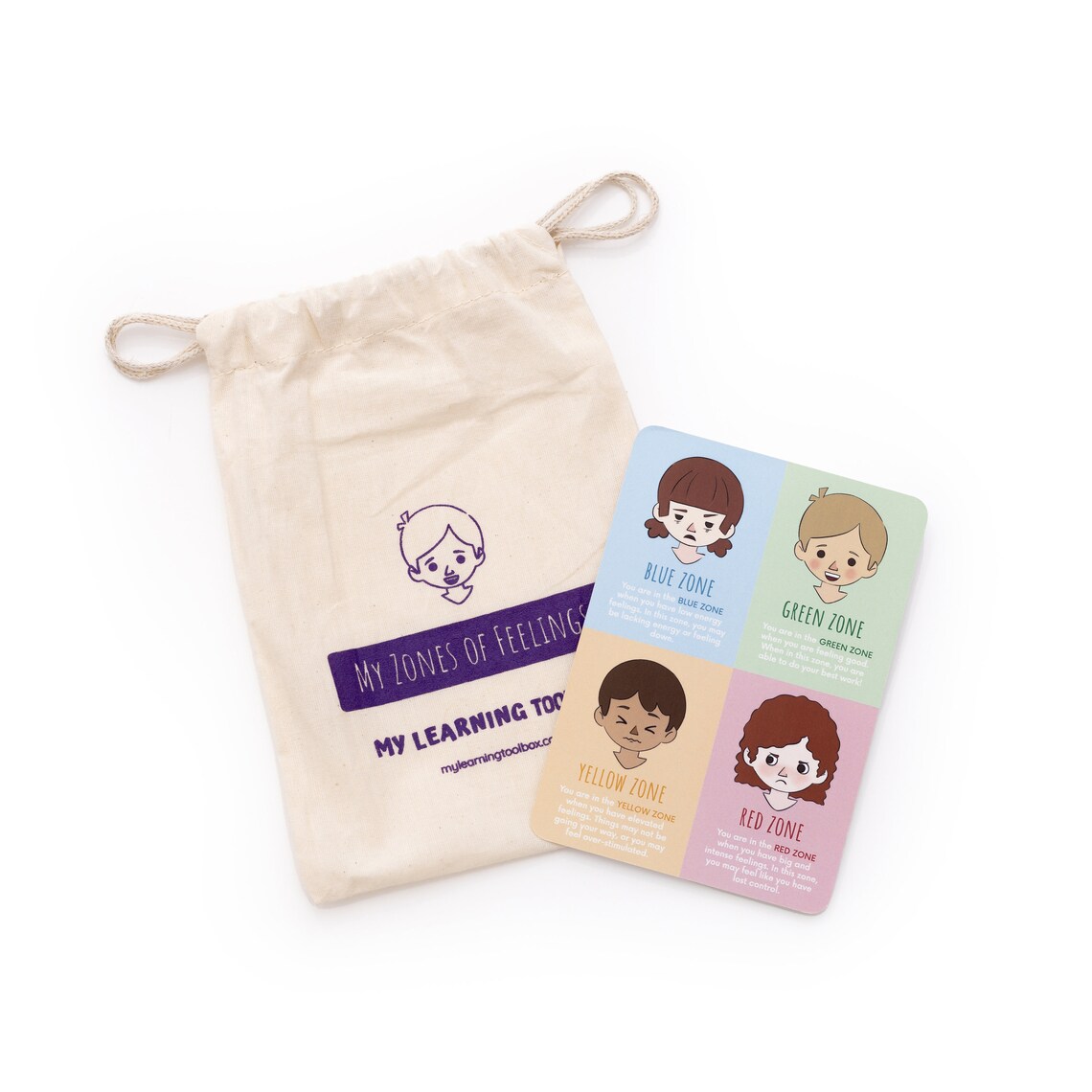 My Zones of Feelings Flash Cards Emotions Cards Zones of Regulation ...