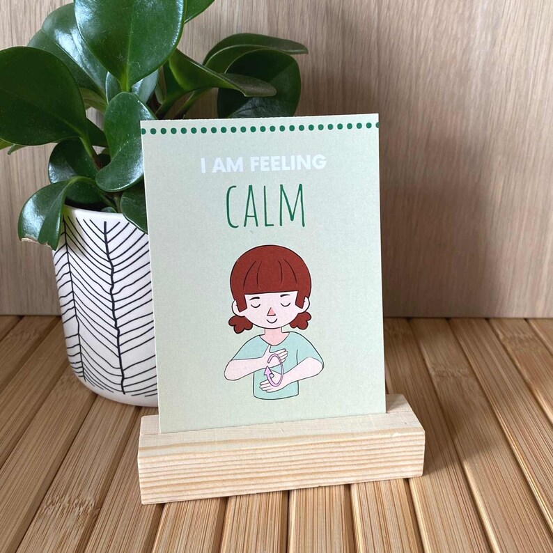 My Zones of Feelings Auslan Edition Flash Cards printable - Etsy UK