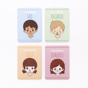 My Zones of Feelings Flash Cards Emotions Cards Zones of Regulation ...