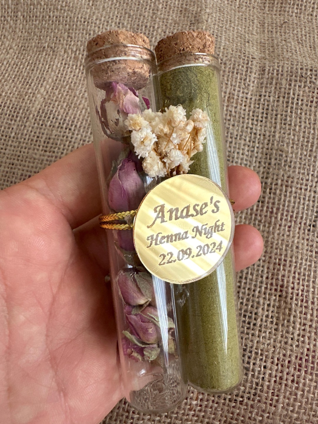 Custom Wedding Henna Gift Gifts for Bridal Shower Hediyelik Kına Kına ...