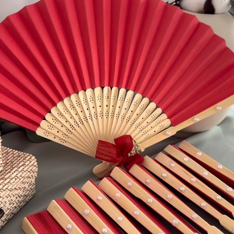 Beach Wedding Fan - Etsy