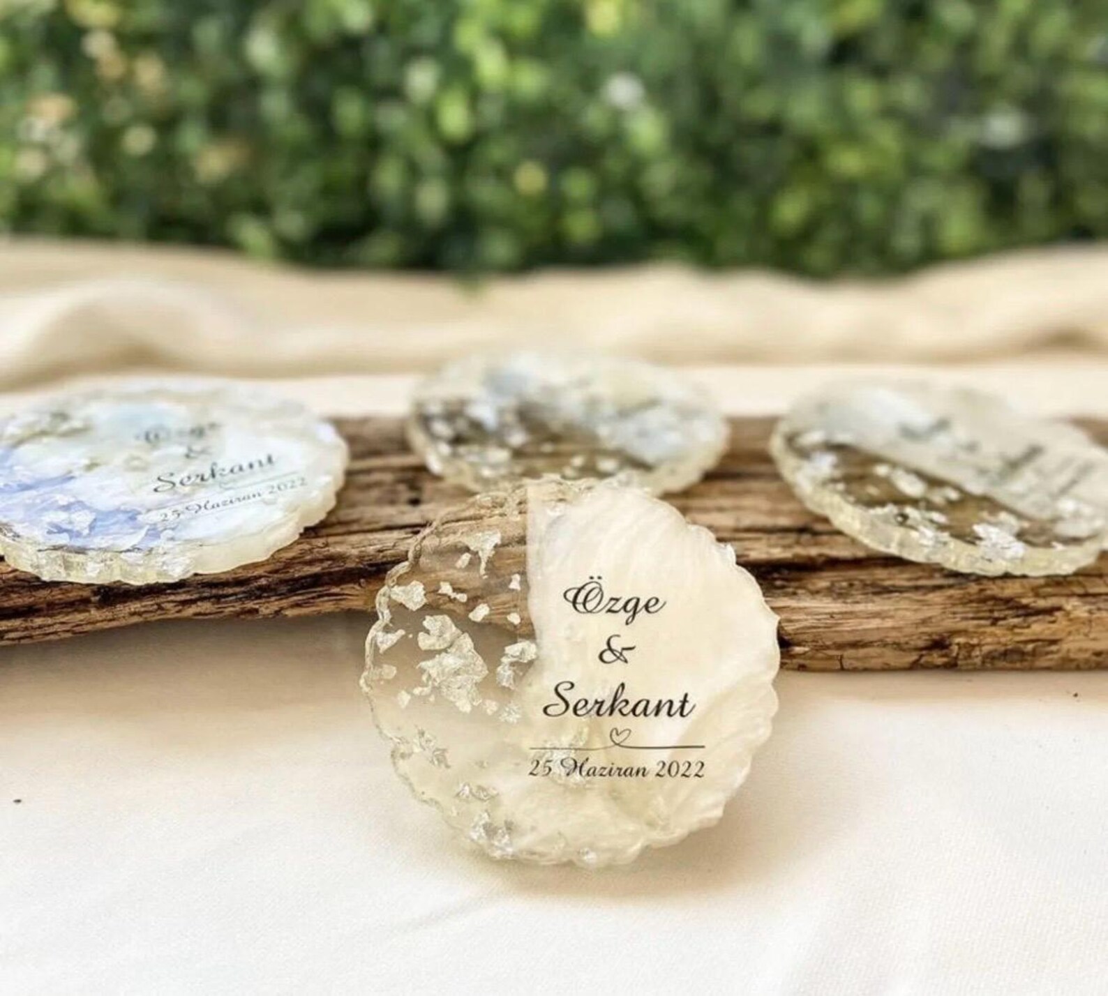 Custom Epoxy Resin Magnet - Gift for Guests - Baptism Favors Gift ...