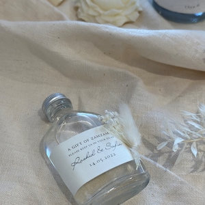Personalised Islamic Nikkah, Baraat, Wedding Favour Zamzam Bottle ...