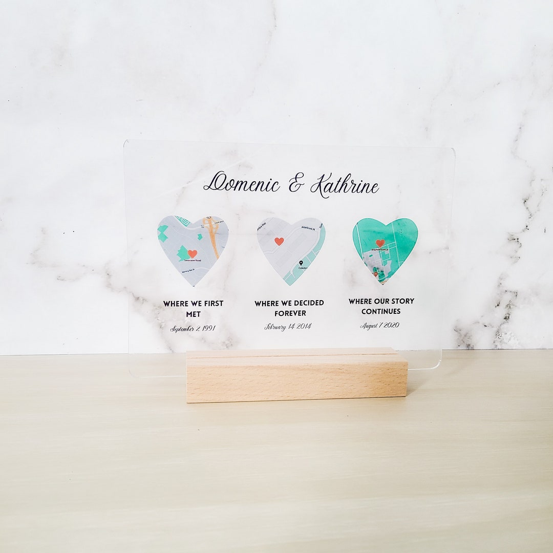 Custom Desktop Acrylic Sign With Stand|personalized Acrylic Sign ...