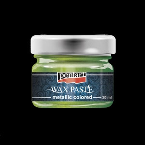 Pentart Metallic Wax Paste, 20 Ml, Purple, Green, Red, Blue, Turquoise ...