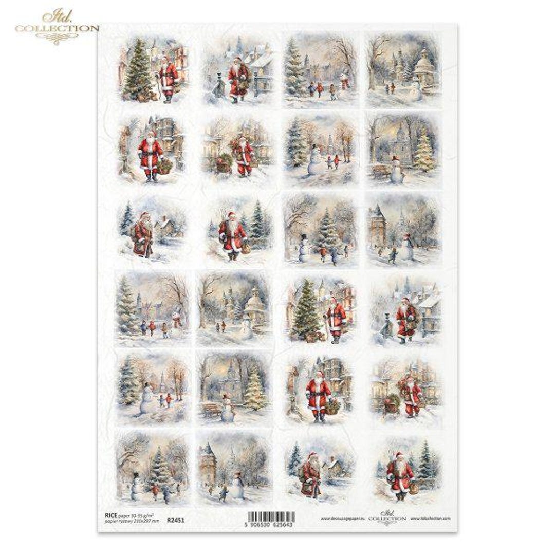 ITD Collection, Rice Paper, Decoupage, Mixed Media, Vintage Style ...