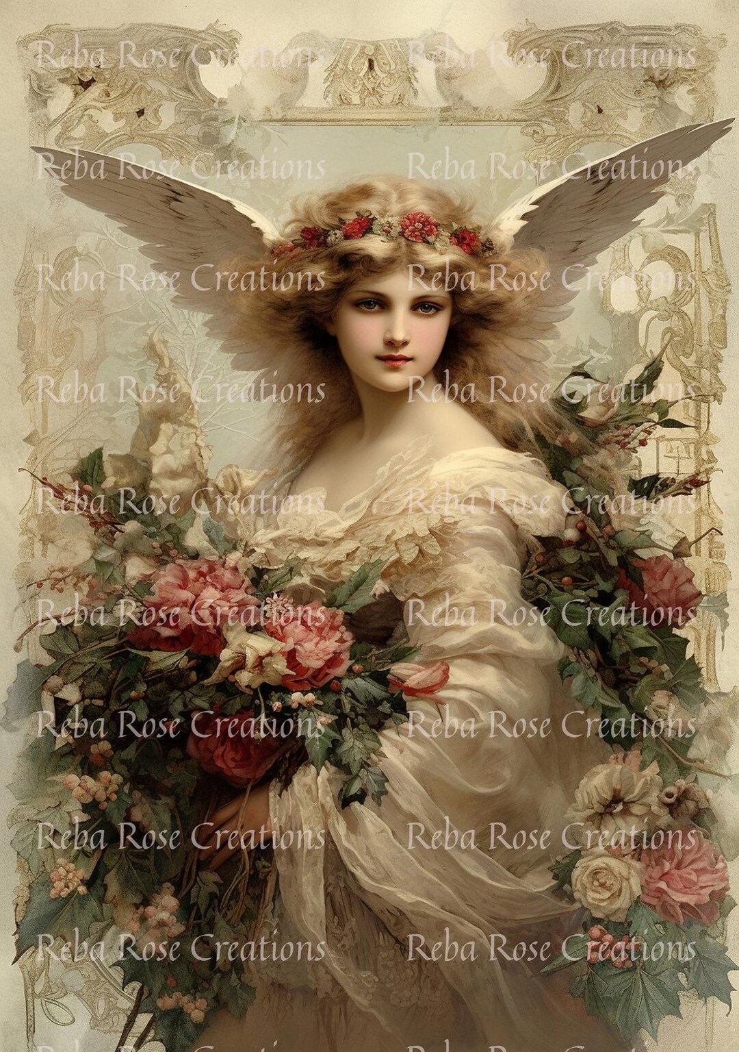 Reba Rose Creations, Rice Paper for Decoupage, Mixed Media, Celestial ...