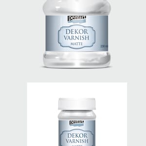 Pentart, Dekor, Varnish, Matte, Water Based, 230, 100 Ml, Water Based ...