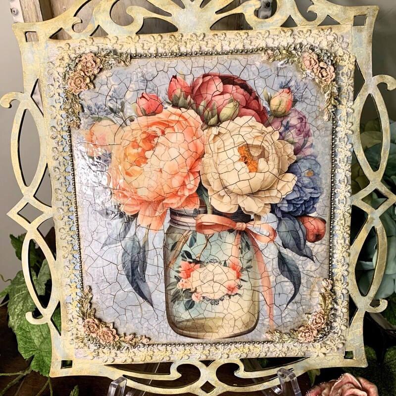 Decoupage Wall Decor - Etsy