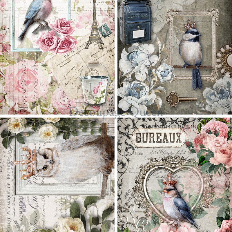 Decoupage Queen Paper Spring - Etsy UK