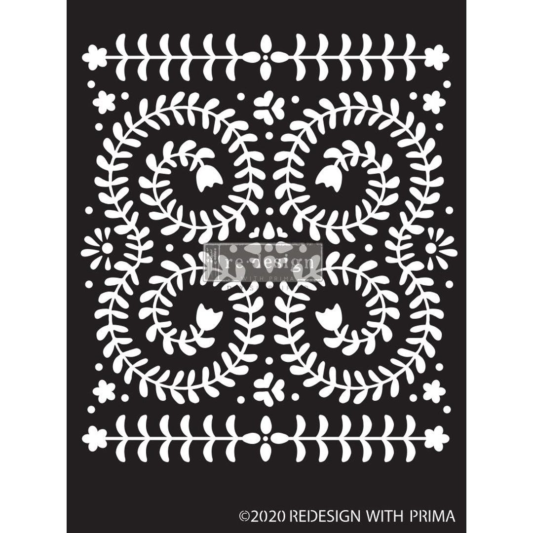 Redesign Prima, Decor Stencils, Laser Cut 16 Mil Mylar, Elegant Vine ...