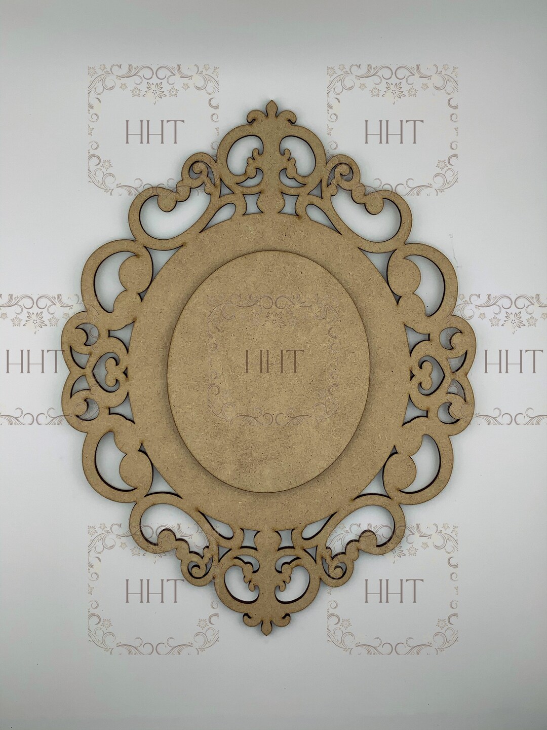 Laser Cut MDF Vintage Style Base Wall Paque Overlay Panel - Etsy