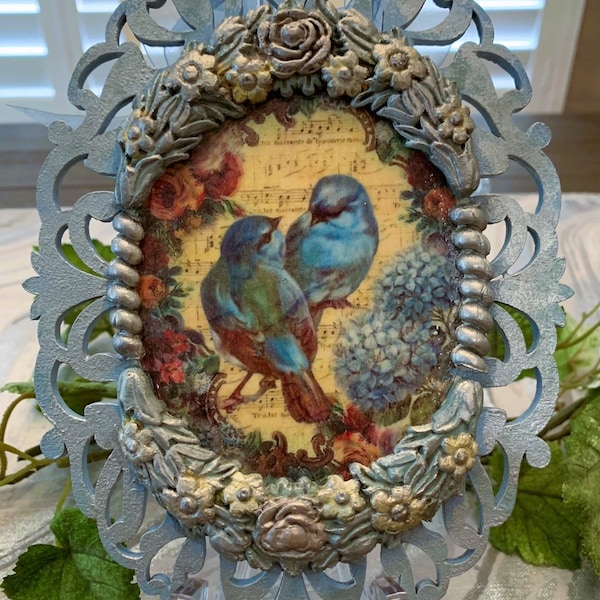 Decoupage Wall Art - Etsy