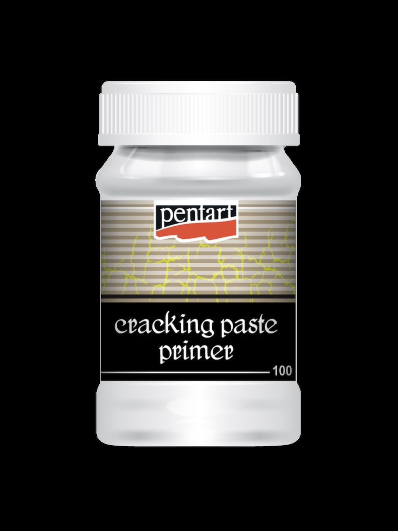Pentart 3D Cracking Paste Primer, Aged Distressed Effect, Water-based ...