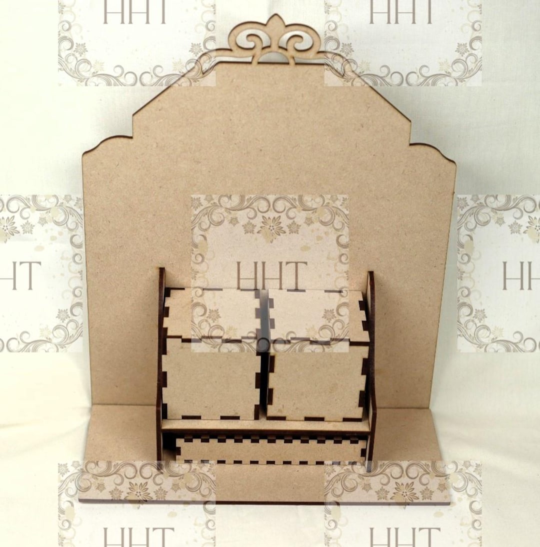 Laser Cut, MDF, Base, Blank, Vintage Style, Desk Top, Perpetual ...