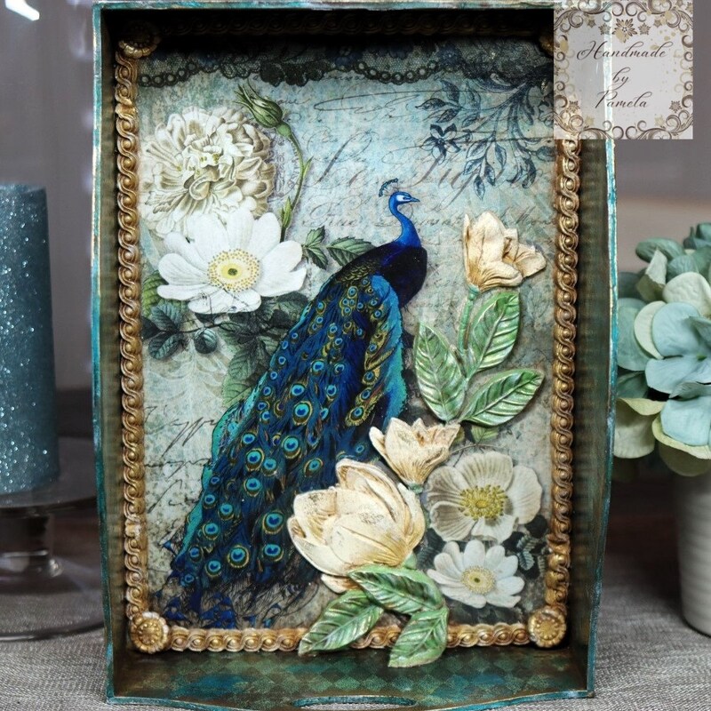 Decoupage Tray - Etsy