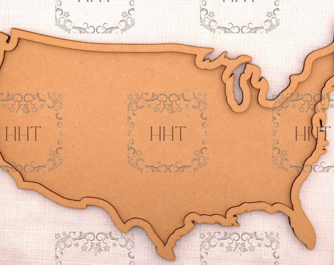 Laser Cut MDF, Wood, Vintage Style, Decorative, Plaque, Panel, Overlay ...